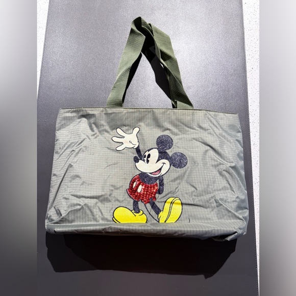 Disney | Bags | Disney Animations Army Green Tote Bag With Classic ...